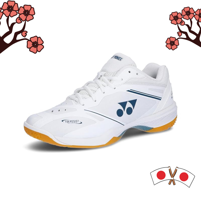 YONEX Power Cushion 65Z Wide Badminton Shoes - White (011) in Various ...
