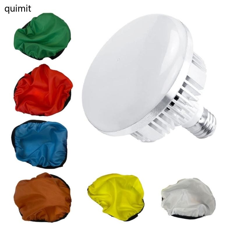 QUIM Softbox Lighting Cover 15CM Diffuser Lamp Sock Diffuser Cloth ...