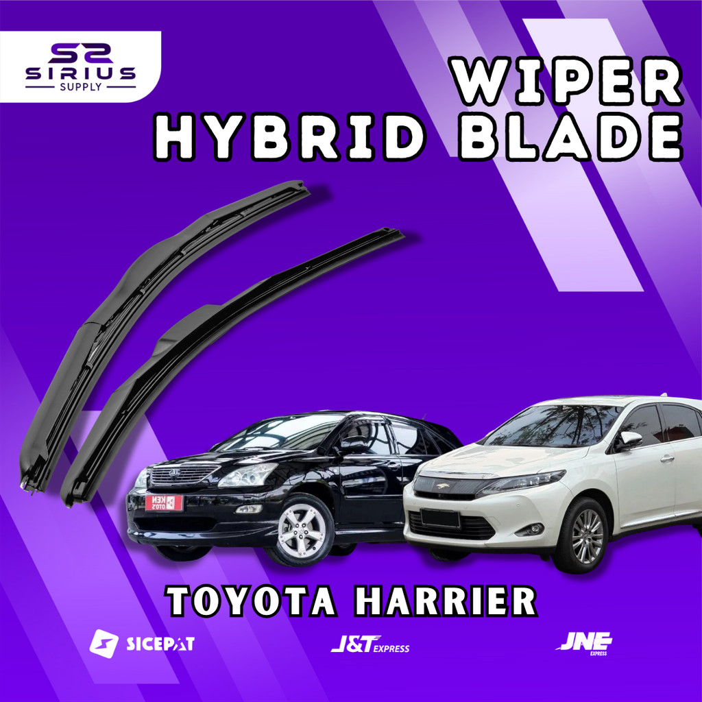 Pair of Toyota Harrier Hybrid Model Car Wipers Left and Right | Shopee ...