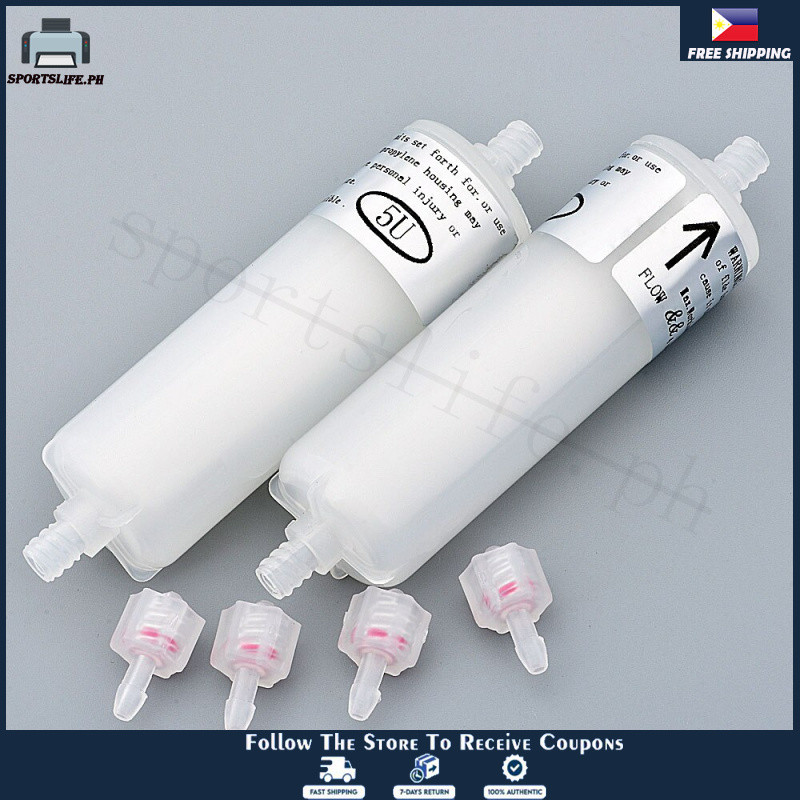 10pcs 5μm 80mm Ink Filter For Solvent Eco Solvent UV Printer | Shopee ...