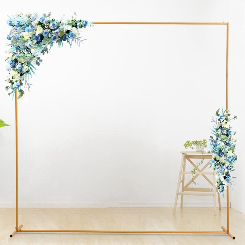 2M/3M Metal Arch Stand Wedding Square Arch Stand Backdrop for ...