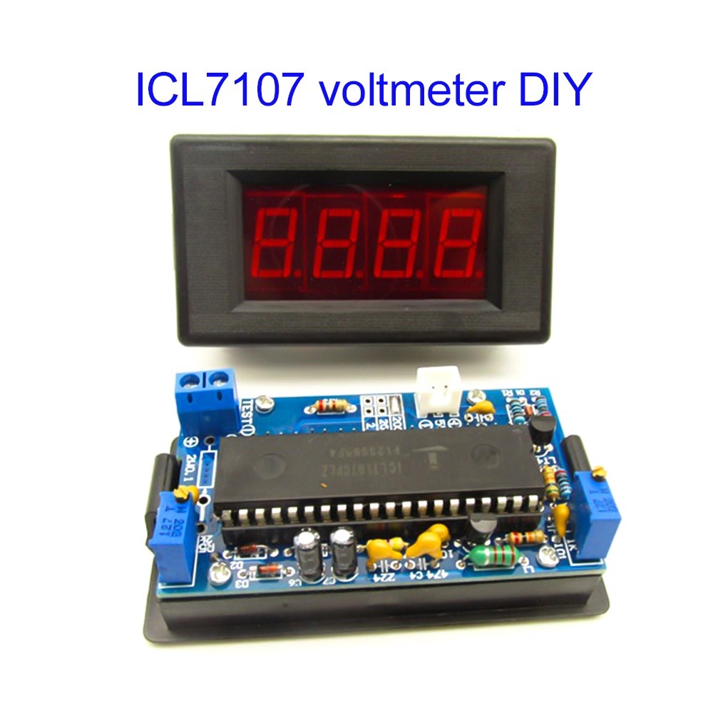 ICL7107 DC 5V Digital Voltmeter Ammeter Amp Kits Voltage Current Meter ...