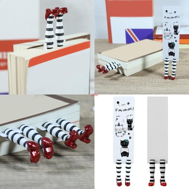 seng 3D Heels Bookmarks Reading Aid Book Page Divider for Teacher Book ...