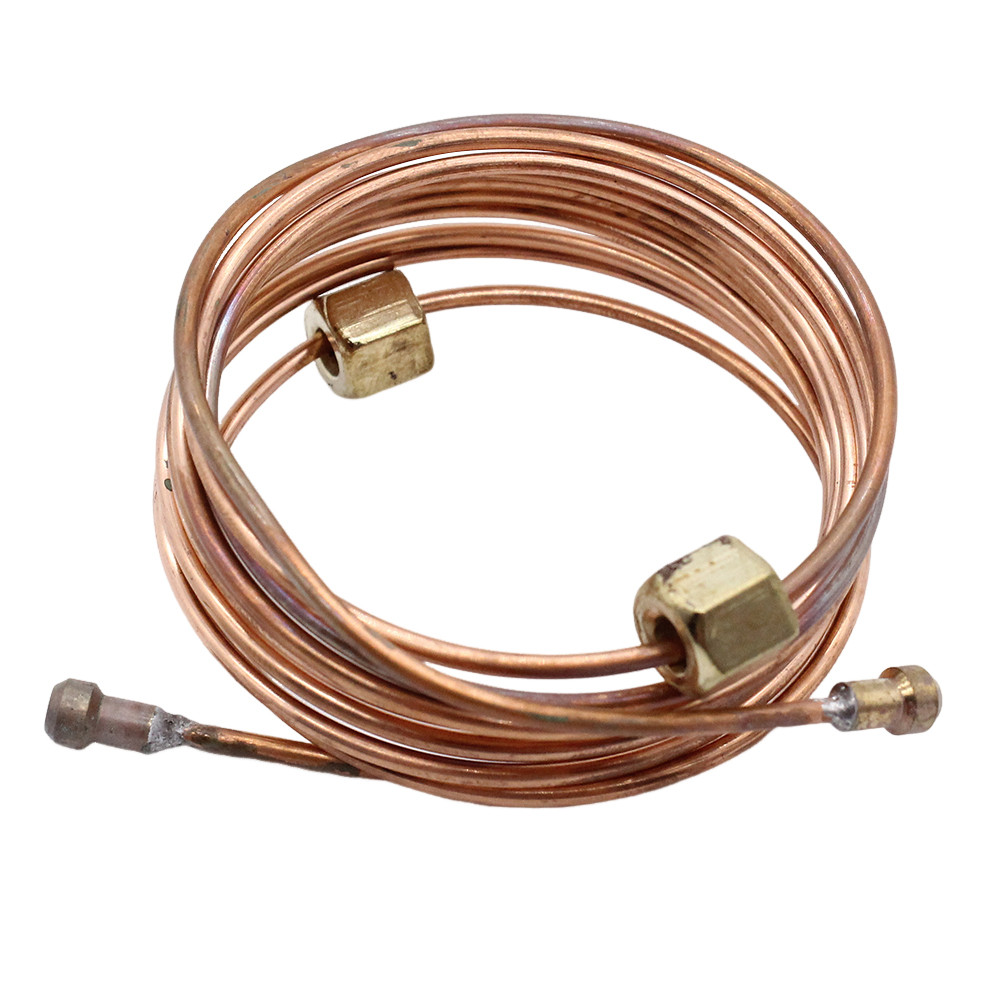 72 Inch Mechanical Oil Pressure Gauge Line Tubing Kit with Fitting for ...