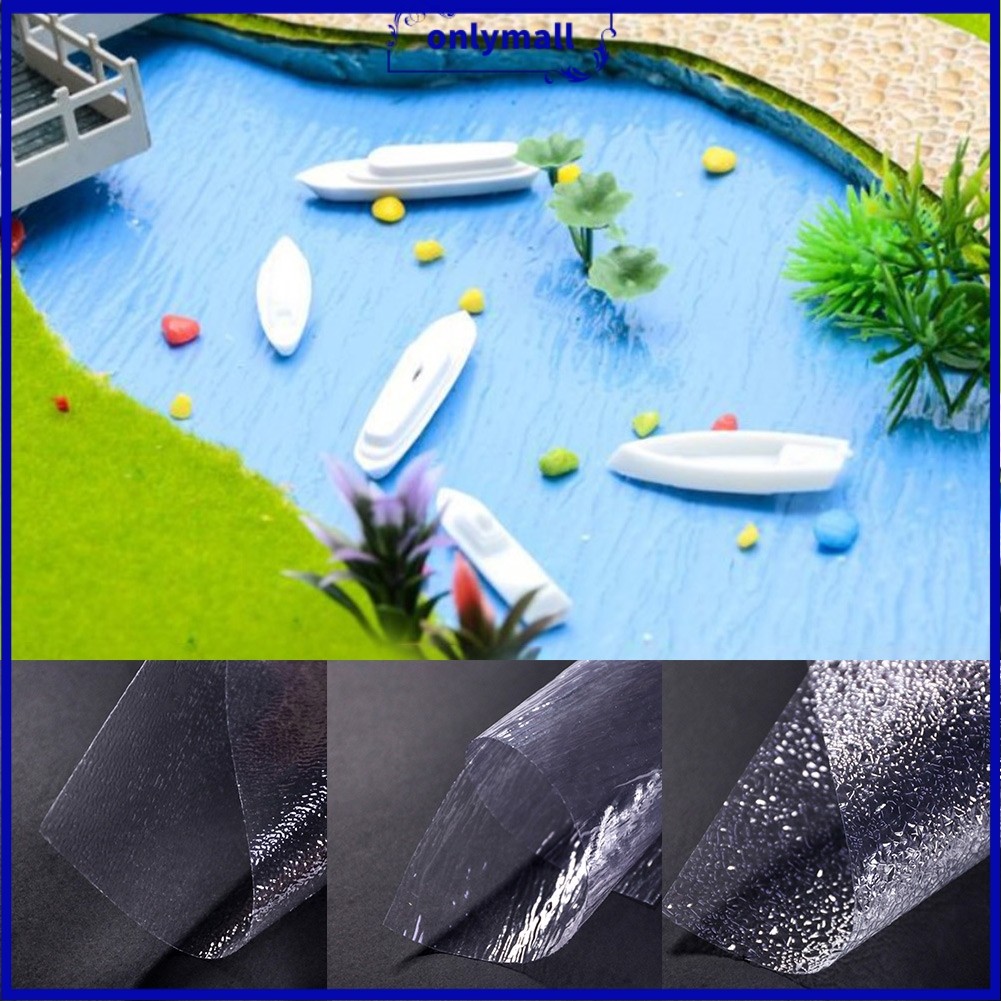 ⭐Ready Stock⭐ Model Railway Layout Ripple Water Effect Material For ...