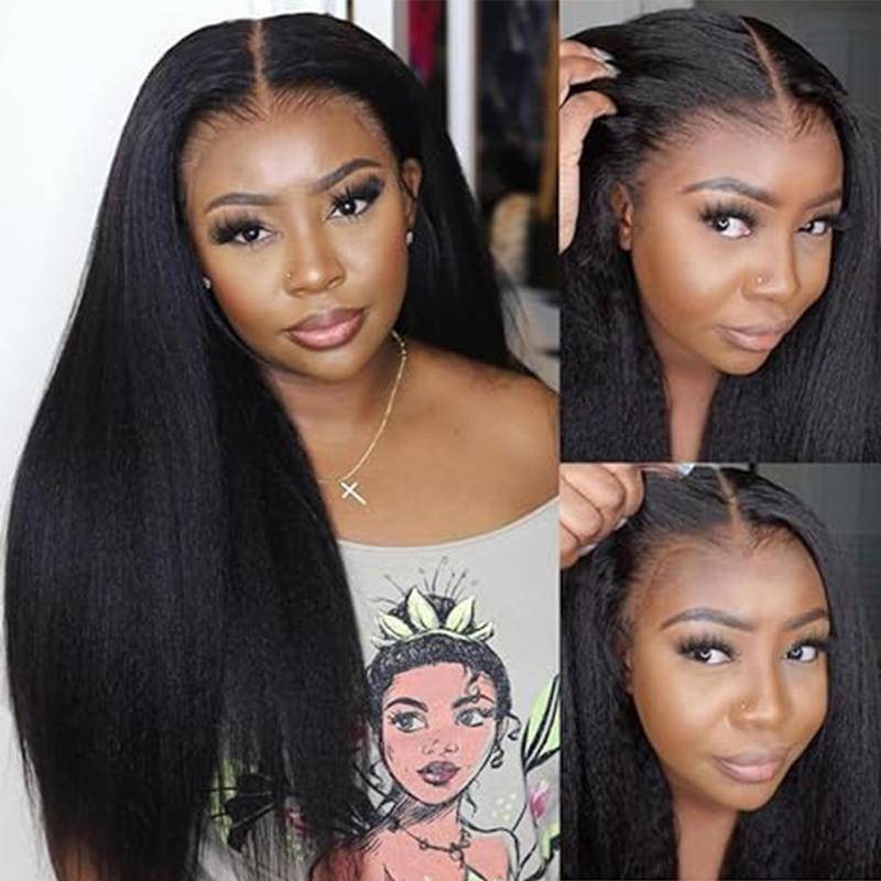 100% Human Hair Wig Lace Frontal Wig Long Hair Wig Cheap Human Hair ...
