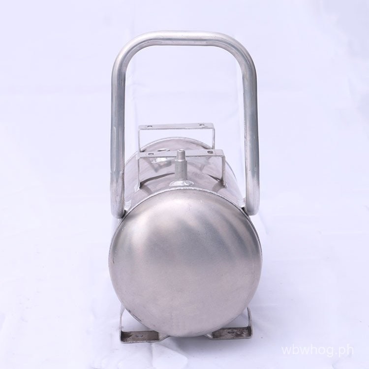 Aluminum Alloy Air Compressor Gas Tank Air Compressor Buffer Tank ...