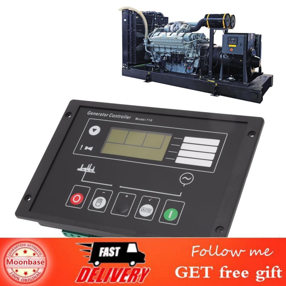 Moonbase Generator Set Control Panel Automatic Start Stop ABS LCD Genset Contro US | Shopee ...