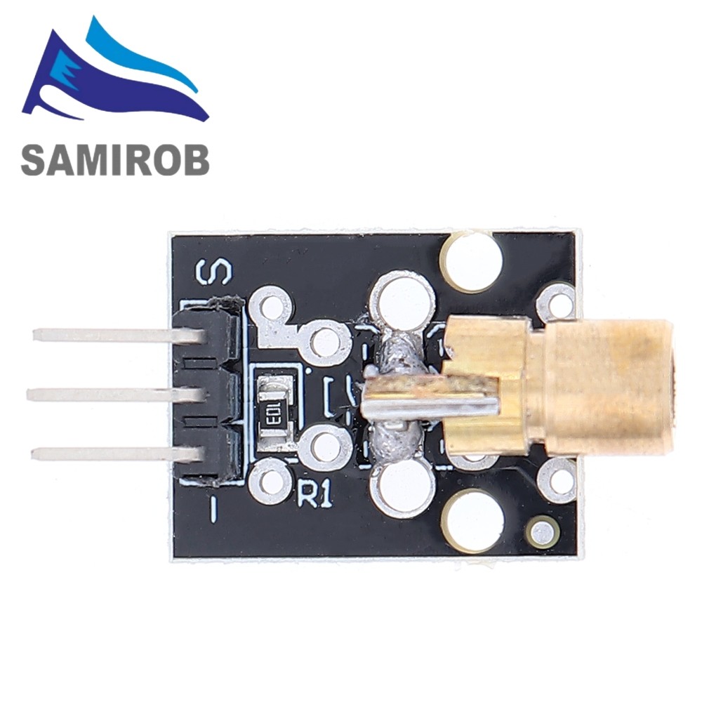 Ky 008 650nm Laser Sensor Module 6mm 5v 5mw Red Laser Dot Diode Copper