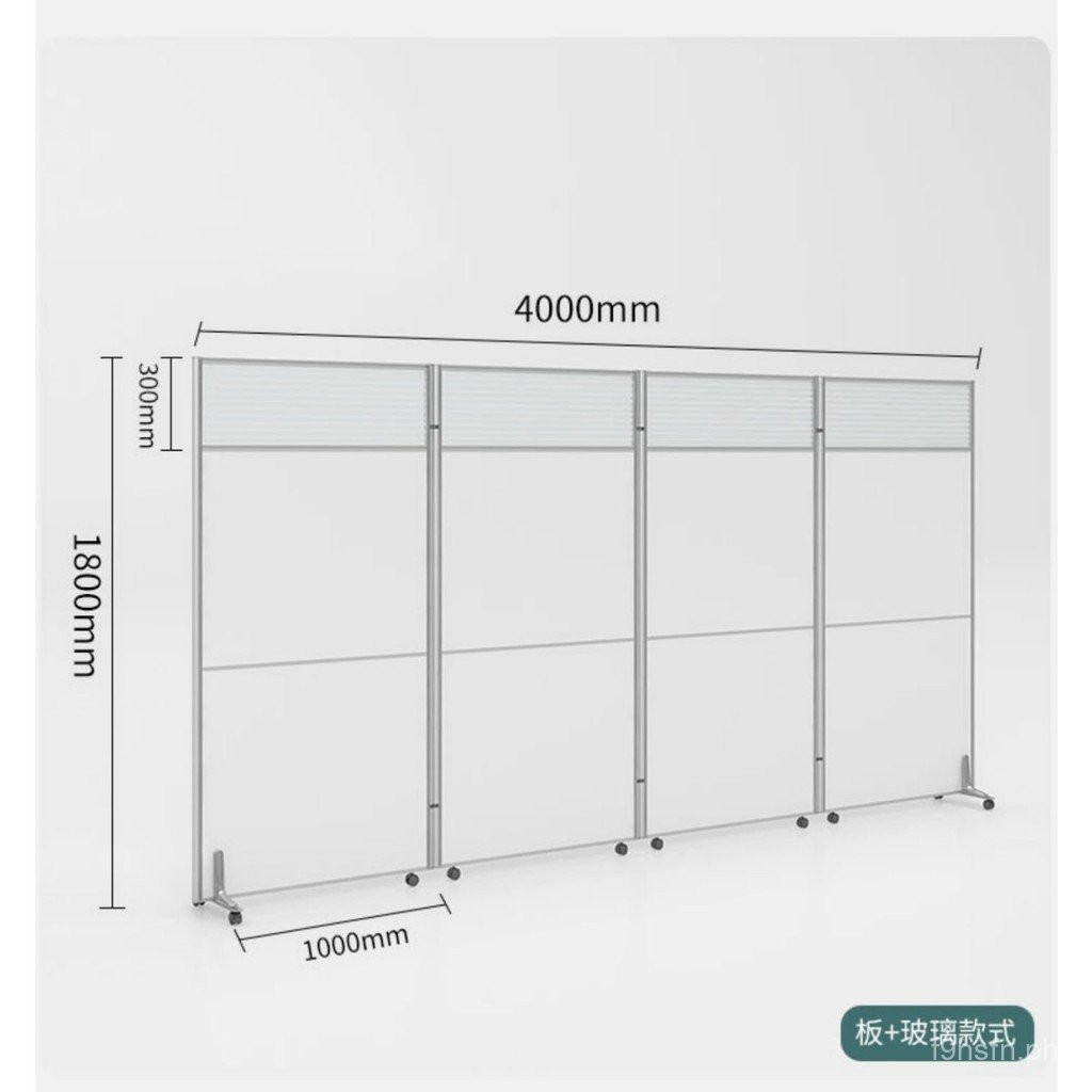 Office Movable Screen Folding Partition Wall Acrylic Dental Factory ...