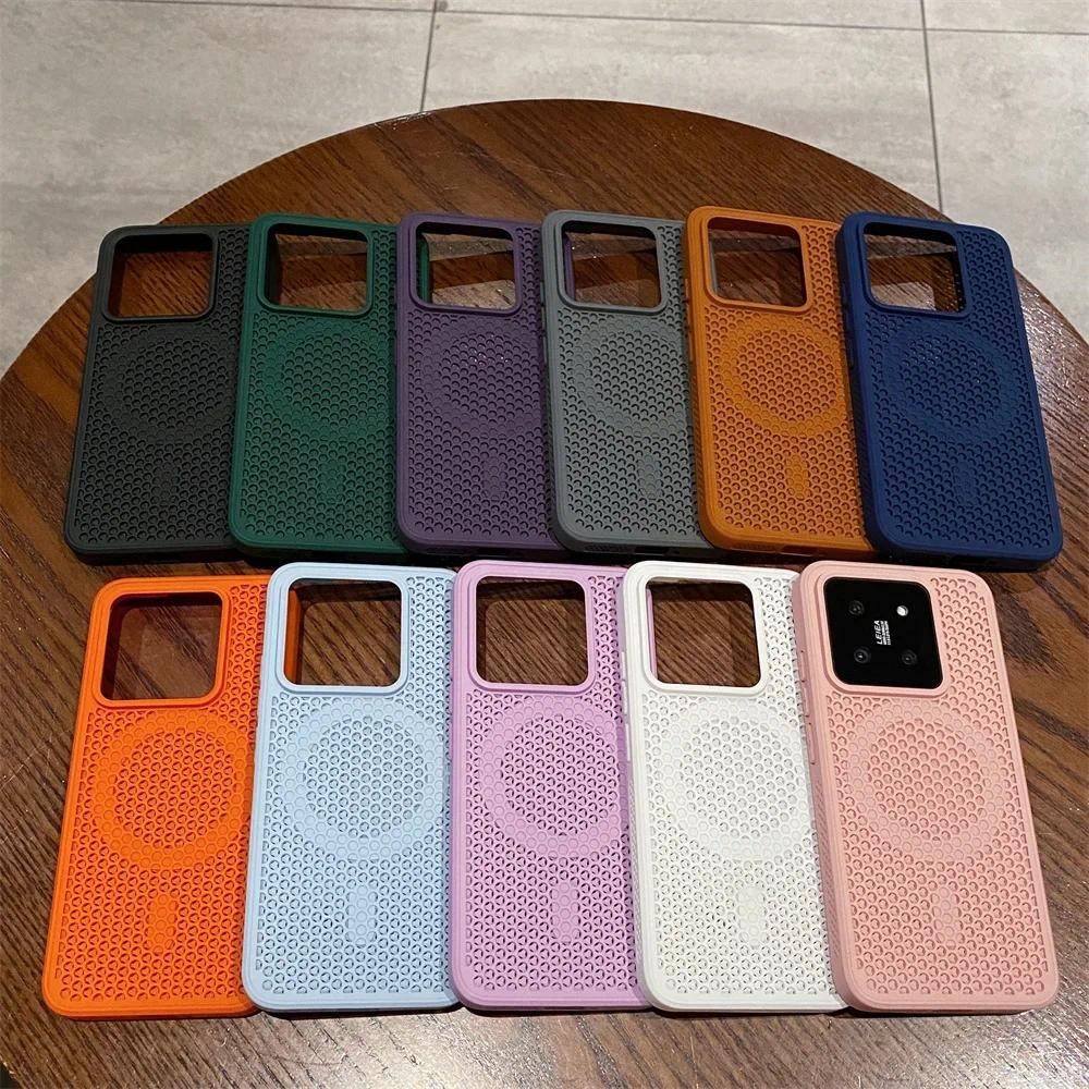 Heat Dissipation Magnetic Phone Case For Xiaomi 15 14 13 Pro 13T Pro ...