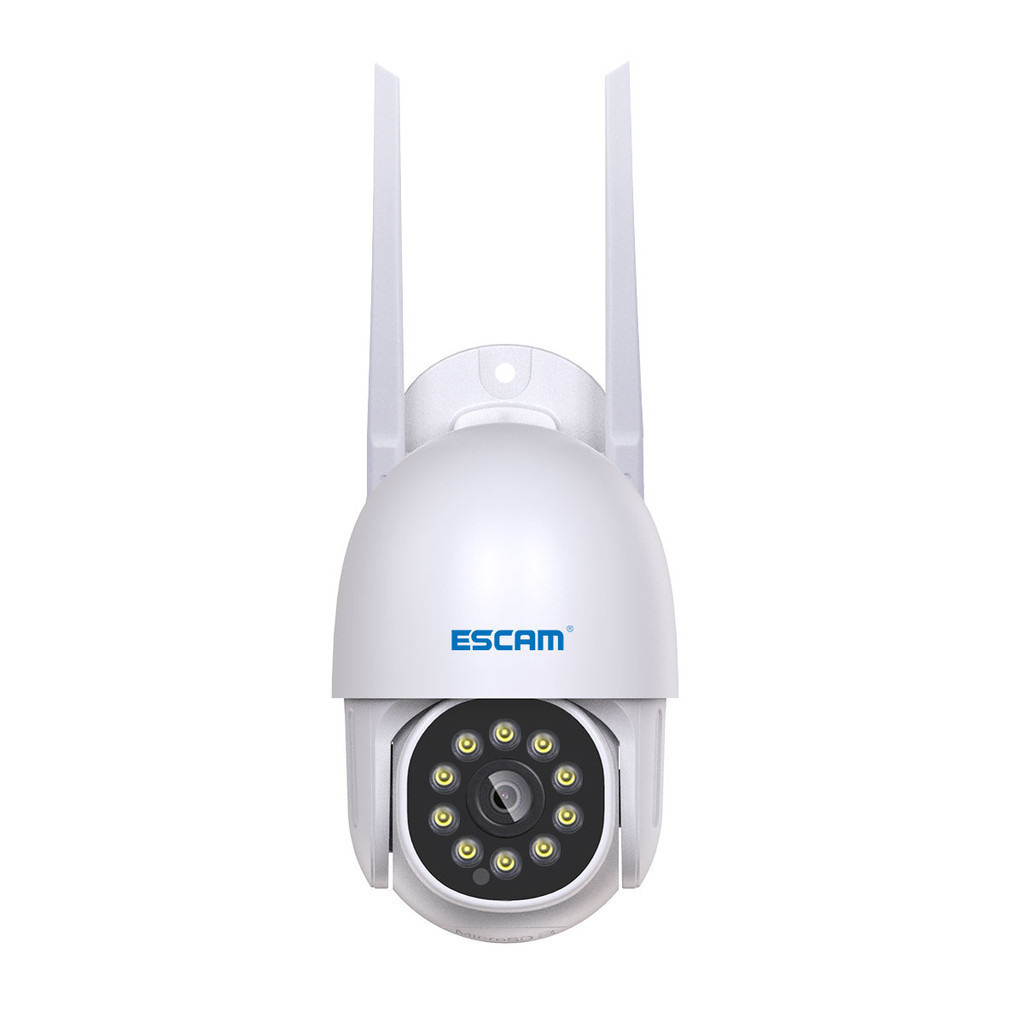 ۩ESCAM PT202 2MP 1080P Full Color Wireless PTZ IP Dome Camera AI ...