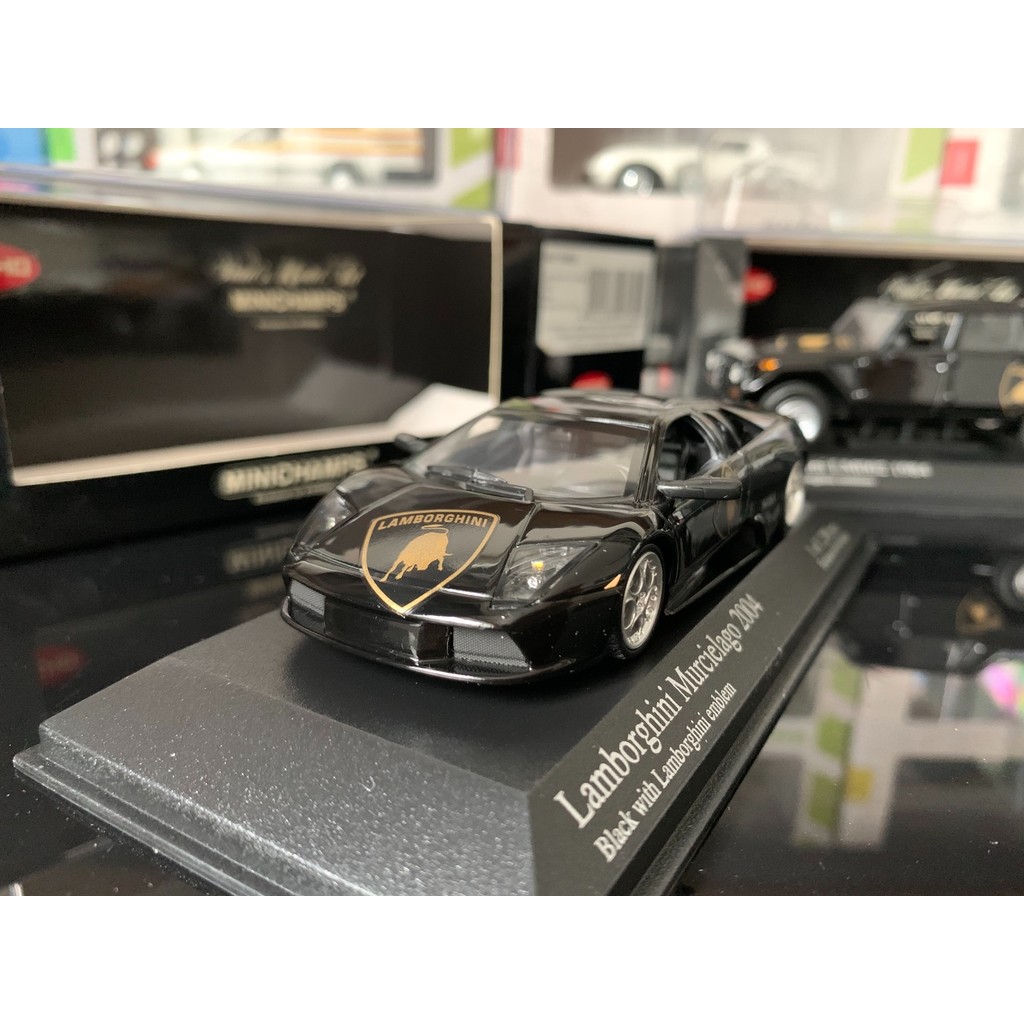 [Ready Stock] Mini Cut 1/43 Lamborghini Bat 2004 Black Minichamps ...