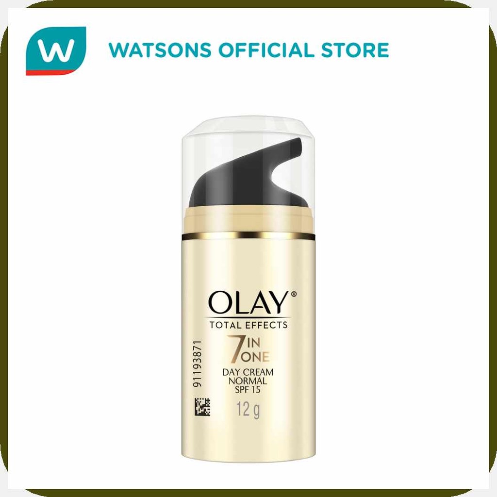 OLAY|d[Total;R)Effects.vo#SPF]on#15]CP#UV]sg#Protection]Pt#Day]Ye#Cream 12g | Shopee Philippines