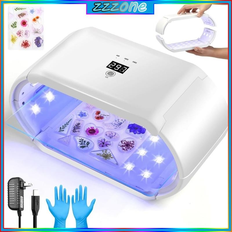 zzz UV Curing Lamp 96W Intensity Light Large Coverage Adjustable Timer ...
