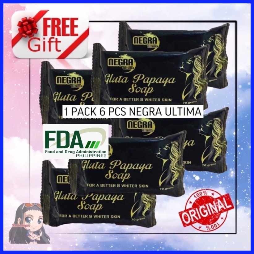 NEGRA>S#Gluta|U?Papaya_oB:Soap%Bt:(6pcs%Nf:Per%FF:Pack) | Shopee ...