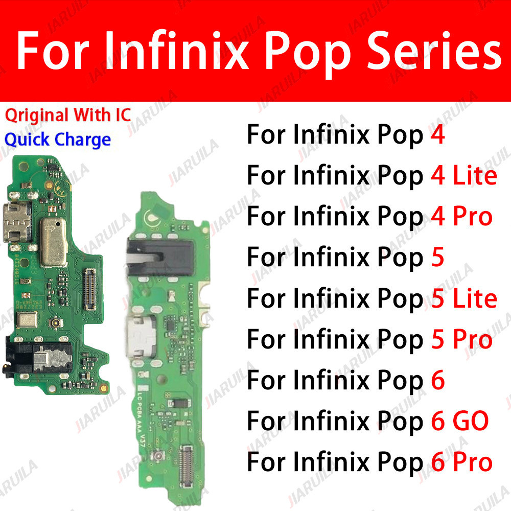 infinix charger For infinix pop 4 5 6 lite pro 6 go Bc1s Bc3 BE6 7USB ...