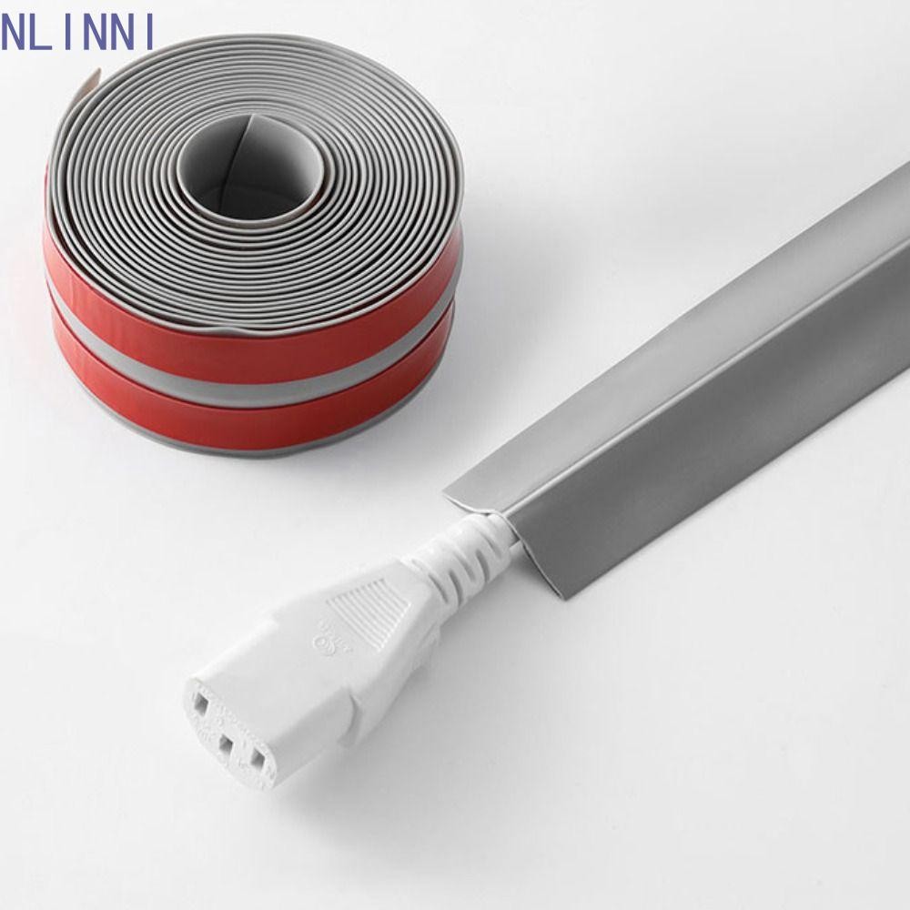 NLINNI Electric Wire Slot, PVC Self-Adhesive Wire Covers, Extension ...