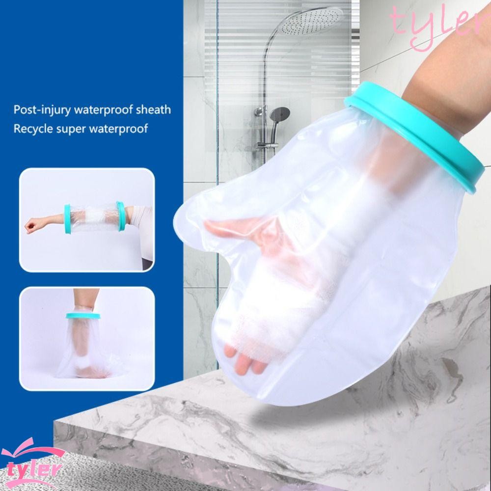 TYLER1 Waterproof Arm Cast Cover PVC PP Silicone Comfortable Hand ...