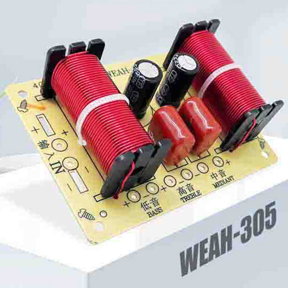 [Rifrish.ph] 3 Way Speaker Crossover Circuit Treble Midrange Bass Frequency Divider Kit | Shopee ...