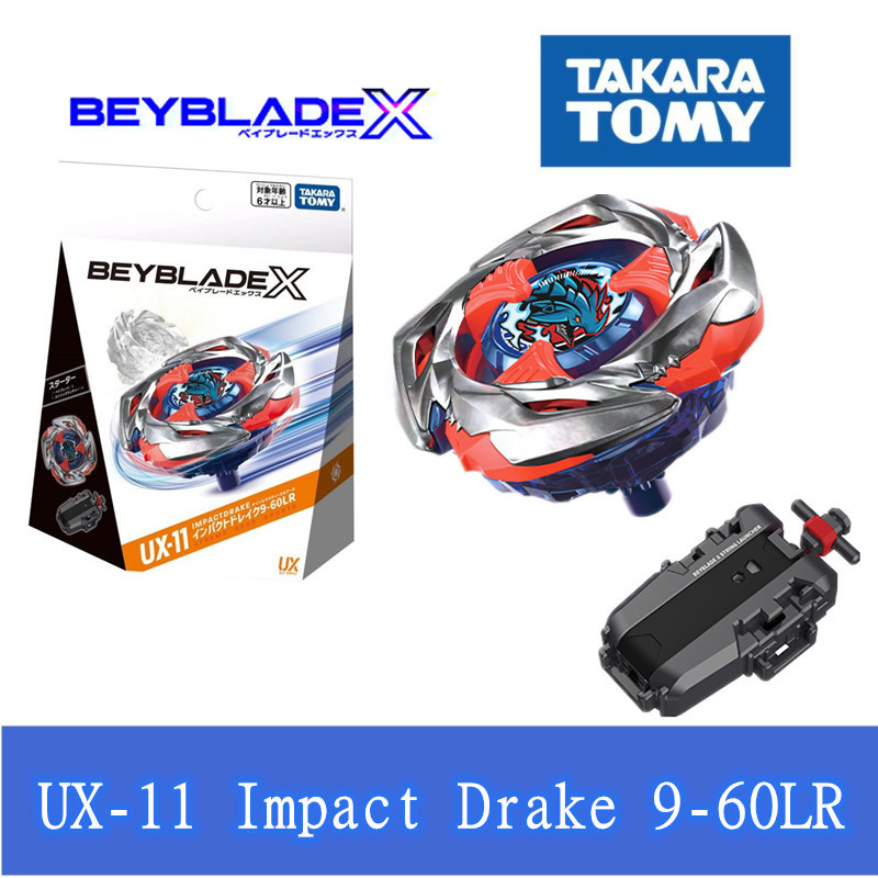 Original Takara Tomy Beyblade-X StarterUX-11 Impact Drake 9-60LR ...