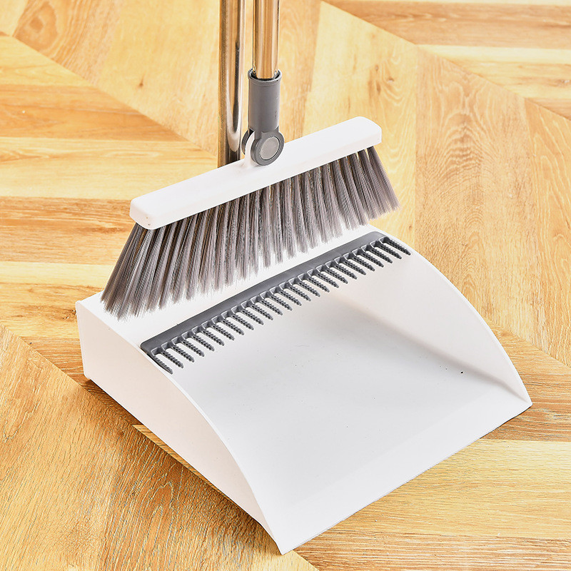 Foldable broom dustpan set, household broom with comb teeth, sweeping ...