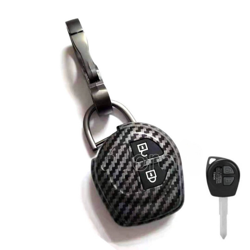For Suzuki Apv S-presso Dzire 2021 Carbon Fiber Car Key Cover ...