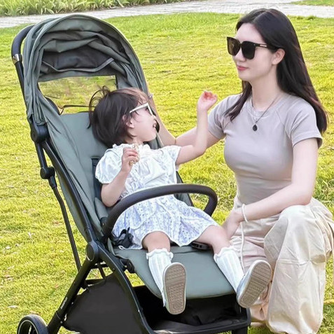 One-step Folding Stroller For Baby Lightweight Two-Way Foldable ...