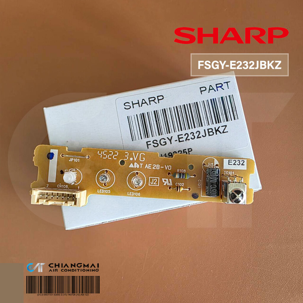 FSGY-E232 Jbkz SHARP Air Conditioner Remote Control Panel Model AH ...