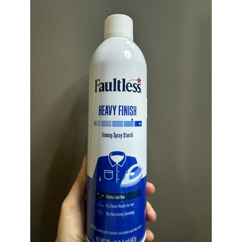 Faultless Heavy Finish Starch Ironing Spray 567g ( Almirol ) | Shopee ...