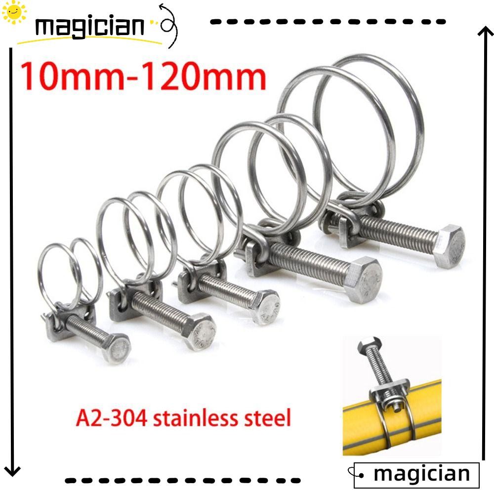 MAG 1Pc Pipe Clip, Throat Hoop Assortment Kit Hose Clamp, Adjustable ...