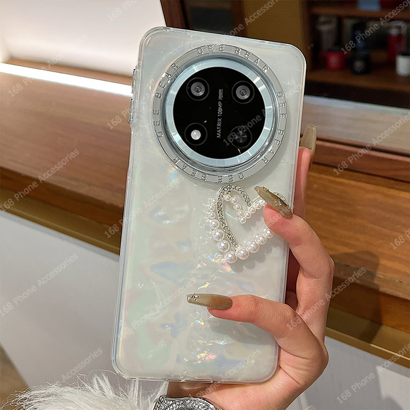 Honor X9C X9B 5G Case Shockproof Phone Case Shinny Shell Pattern ...
