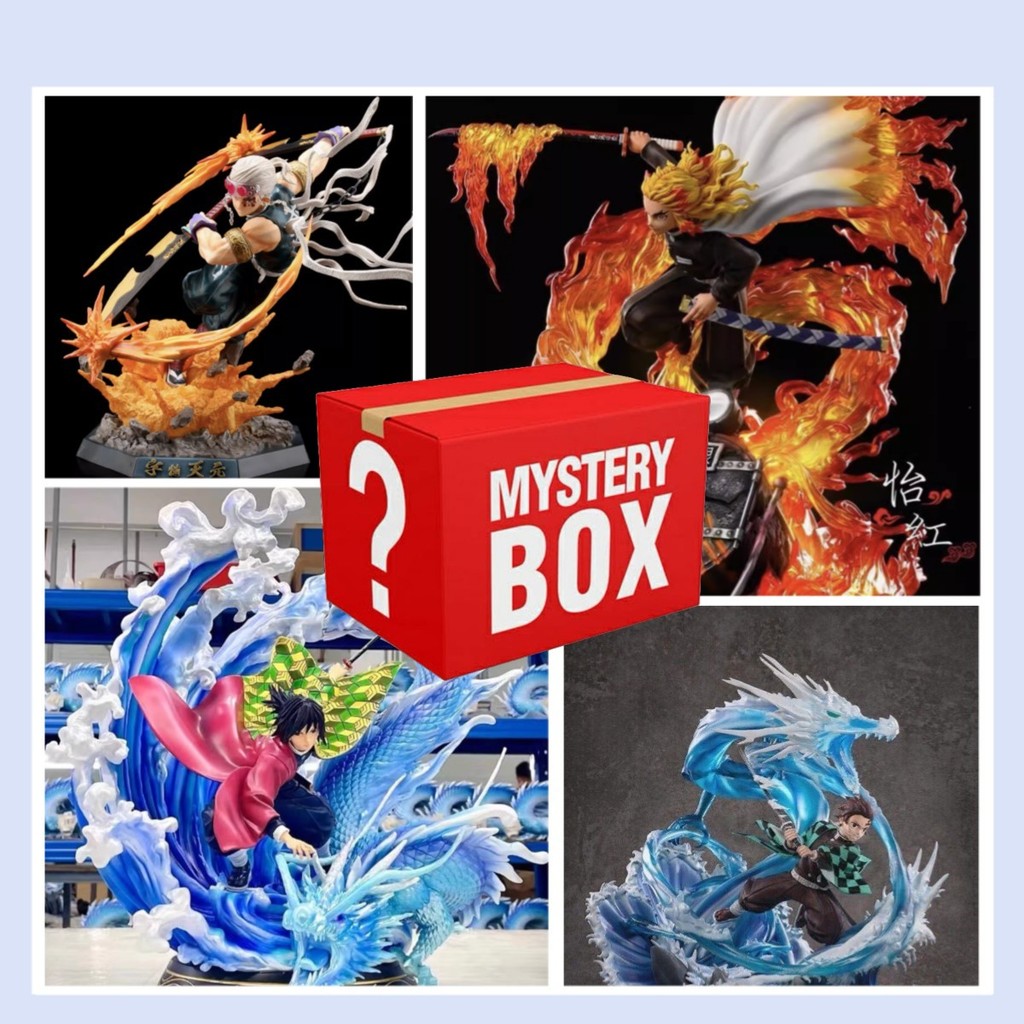 Surprise Unboxing Mystery Box Demon Slayer Zenitsu Tokitou Muichirou ...