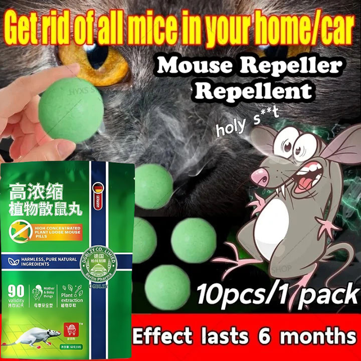 Rat Repellent Pill Mouse Repeller Cockroaches Rat Killer Poison Insect ...