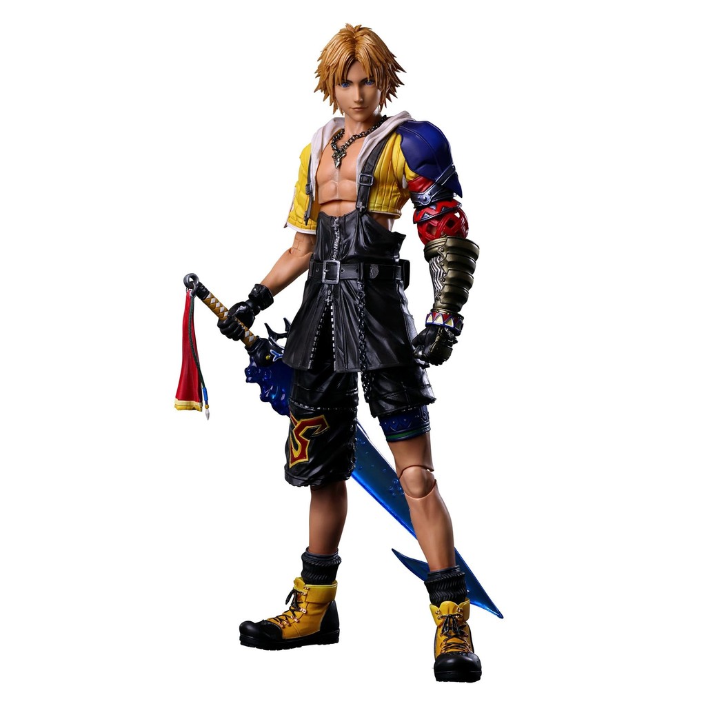 SQUARE ENIX Final Fantasy X PLAY ARTS Kai PVC Painted Action Figure ...
