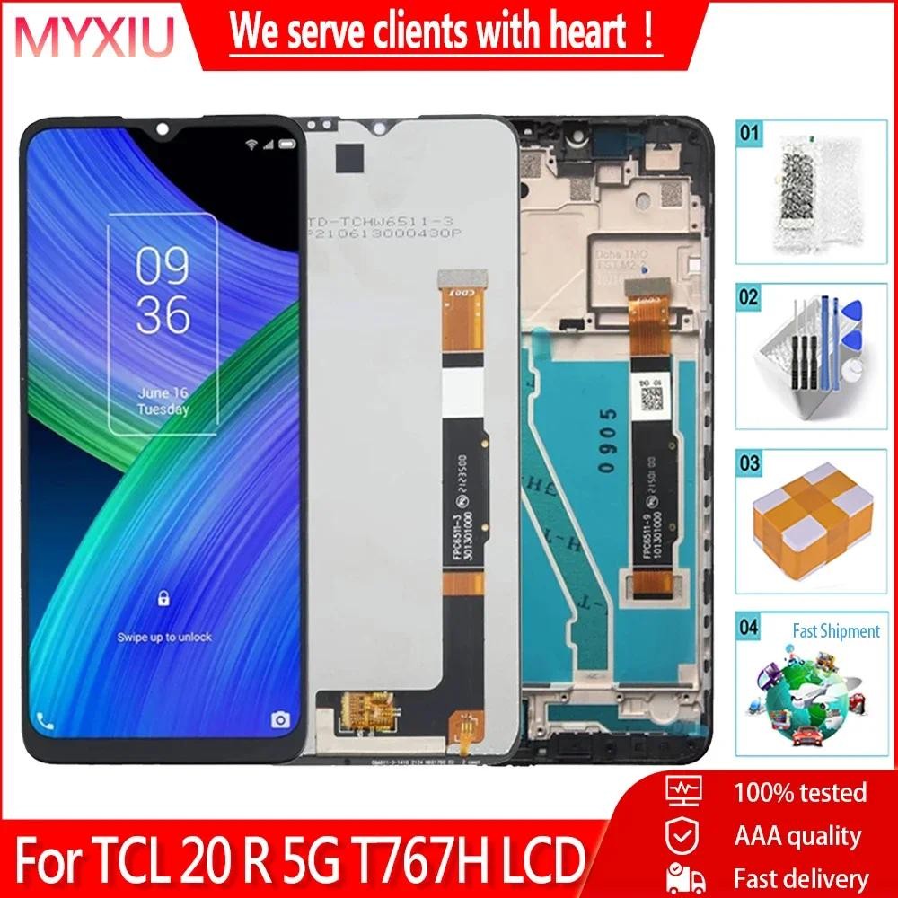 6.52'' For TCL 20 R 5G T767H LCD Display Touch Screen With Frame ...