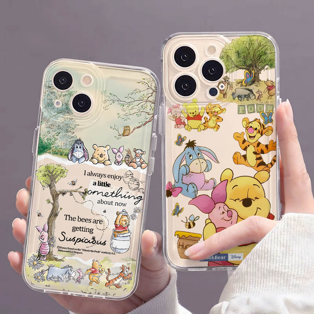 Winnie the Pooh Bear Casing For VIVO Y04 Y29 Y36 Y16 Y27 Y03 Y18 Y28S ...