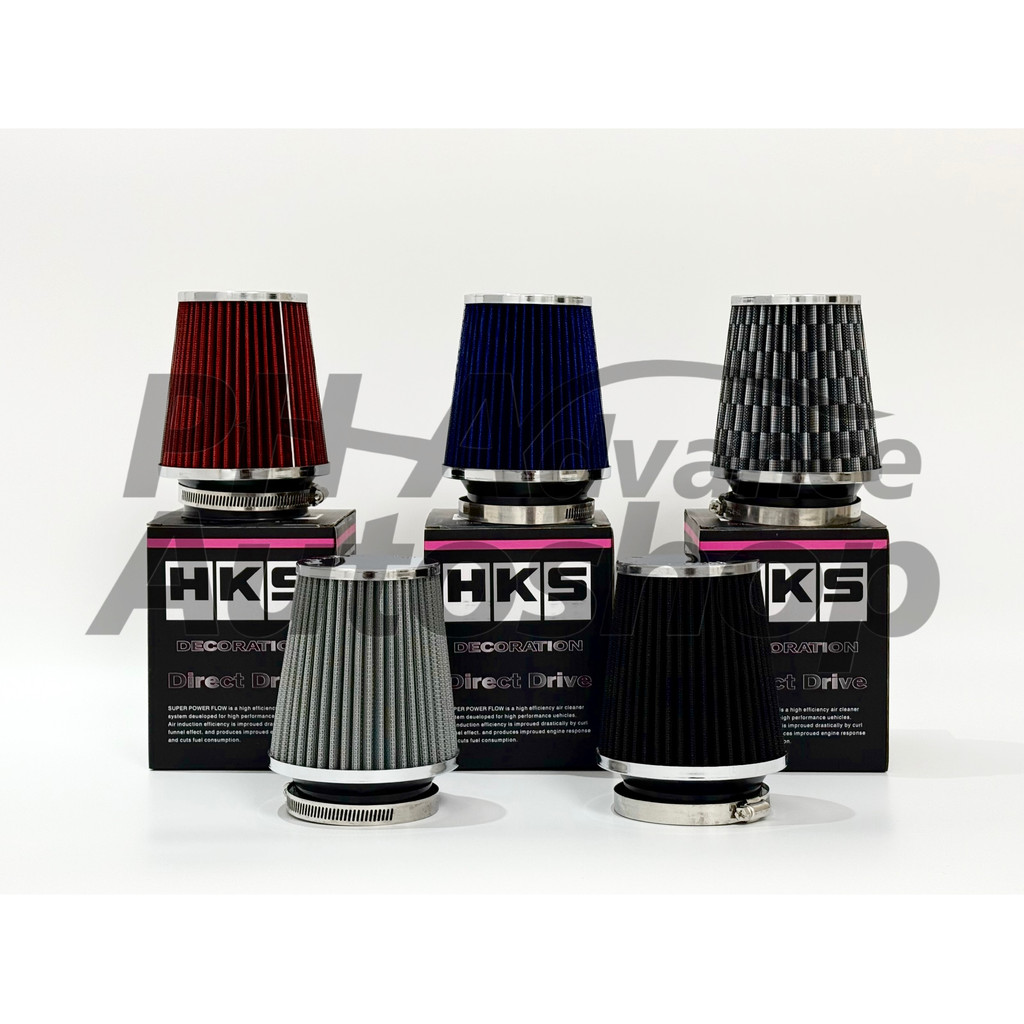 HKS Air Filter Universal Car Super Power Flow High Quality 3 Inches ...