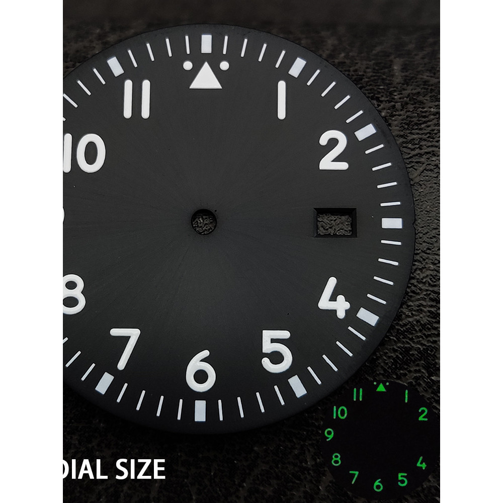33.8mm Watch Dial Dial Suitable for NH35 Movement Super Luminous 5 ...
