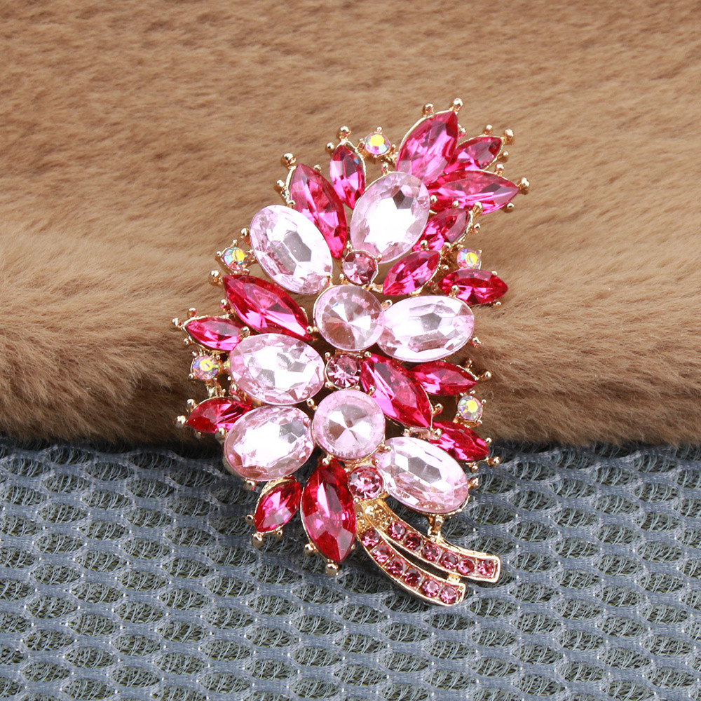 Fashion Luxury Feather Brooch Pins Brooch Women's Collar Pins | Shopee ...