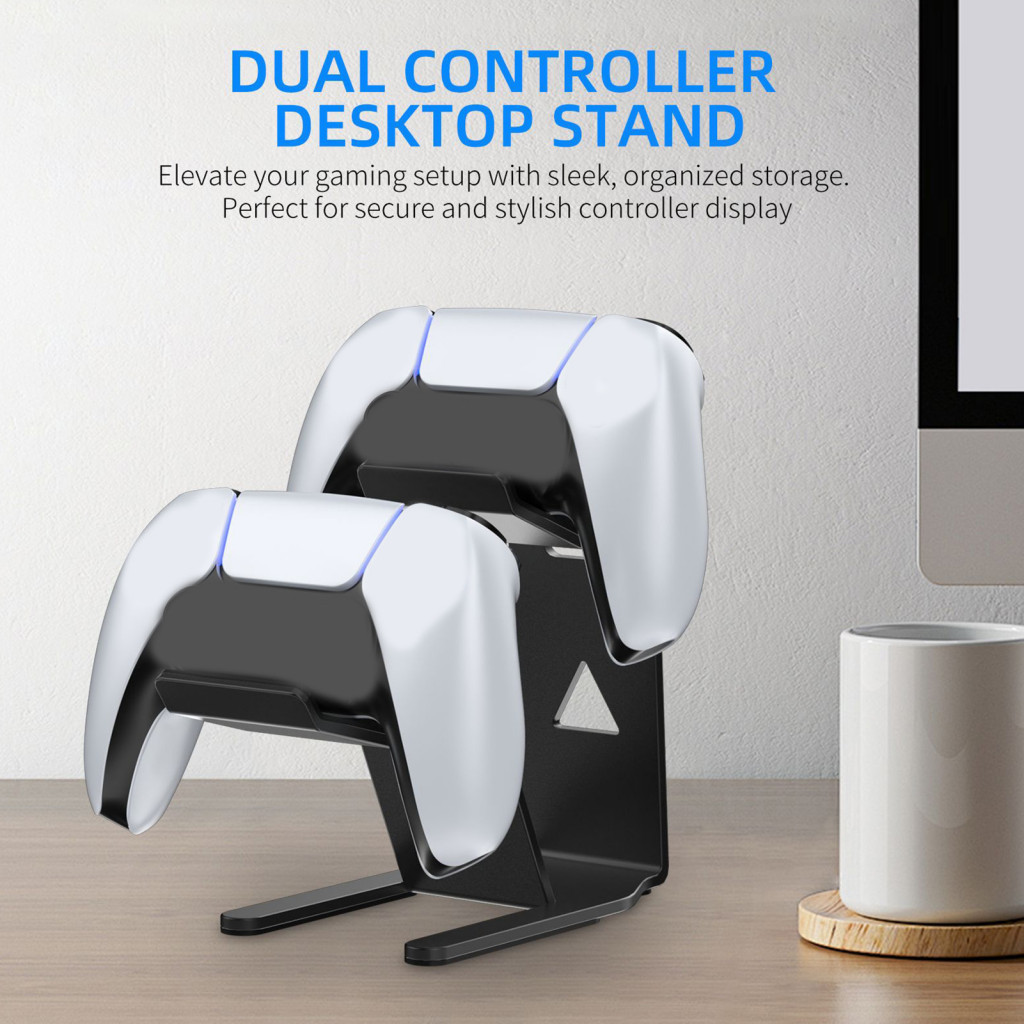 Controller Stand Gamepad Holder with Non-slip Base Metal Gamepad Holder ...