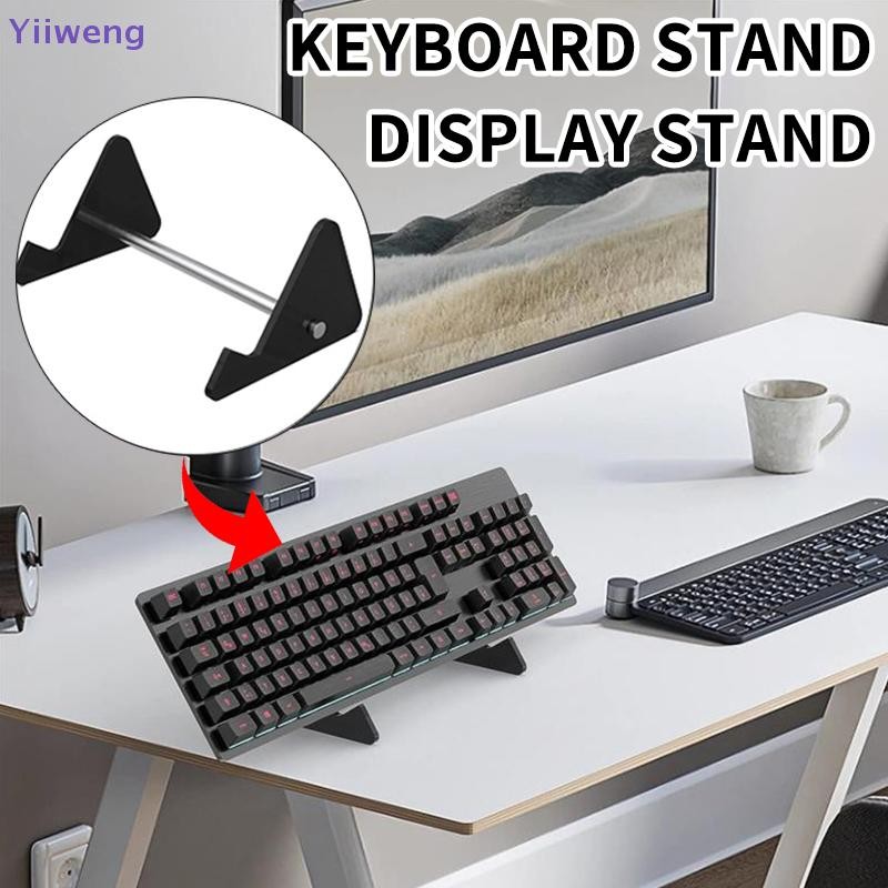 [yiiweng] Keyboard Display Stand Transparent Acrylic Keyboard Holder ...