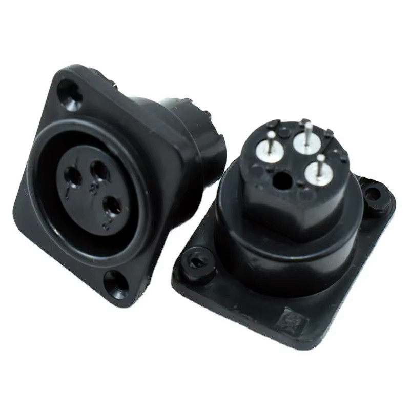 Canon Chassis Socket Straight Leg Plastic XLR Female | Canon Chassis ...