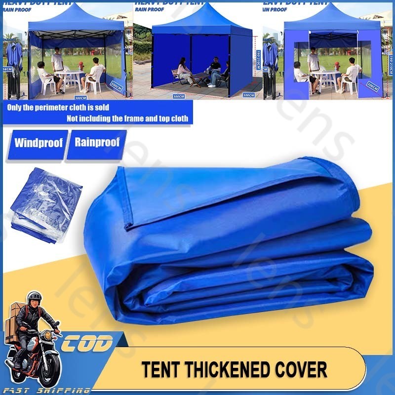 3x4.5M Tent Replacement Cover Outdoor Big Tent Cover Family Rainproof ...