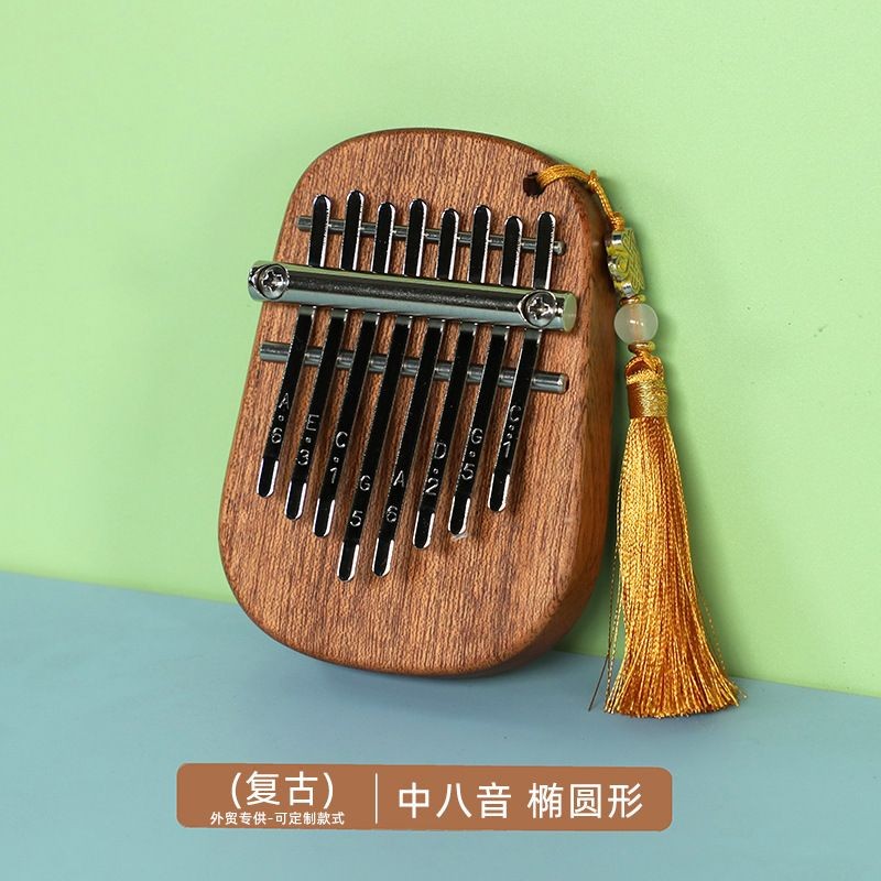 Mi Middle Eight-Tone Thumb Piano Mini Version Finger Piano Introduction ...
