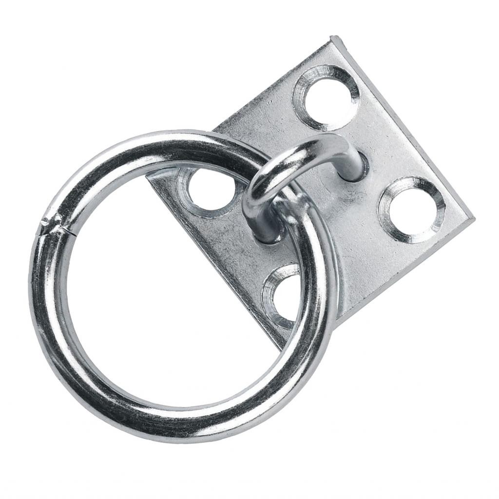Tie Ring Plate Rust Proof Plating Horse Hitching for Bathing Stable ...