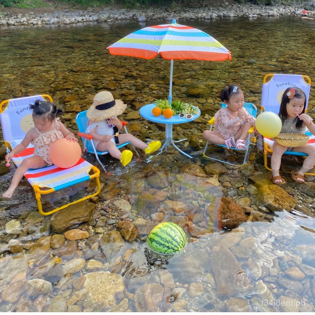 Children's Picnic Table Deck Chair Beach Chair Couch Portable Suit ...