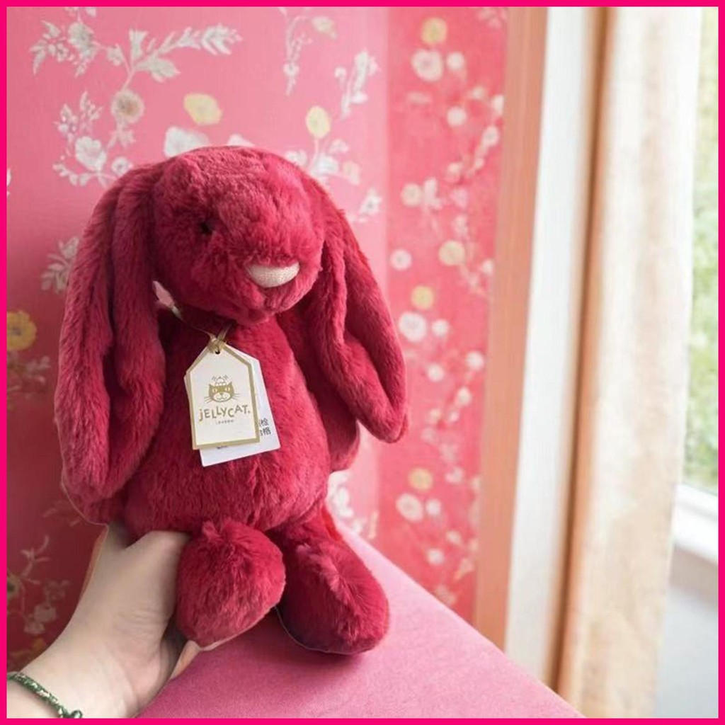 For Jellycat Bunny Plush Keychain Rabbit Plush Doll Adorable Snuggle ...