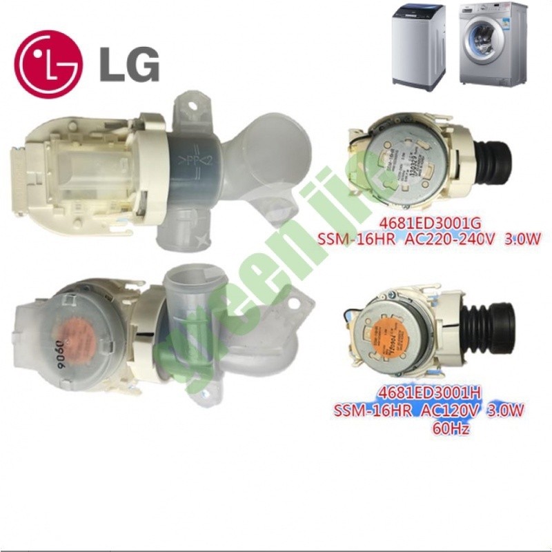 LG washing machine drain solenoid valve T90SS5HHS PV-LG22A valve drain ...
