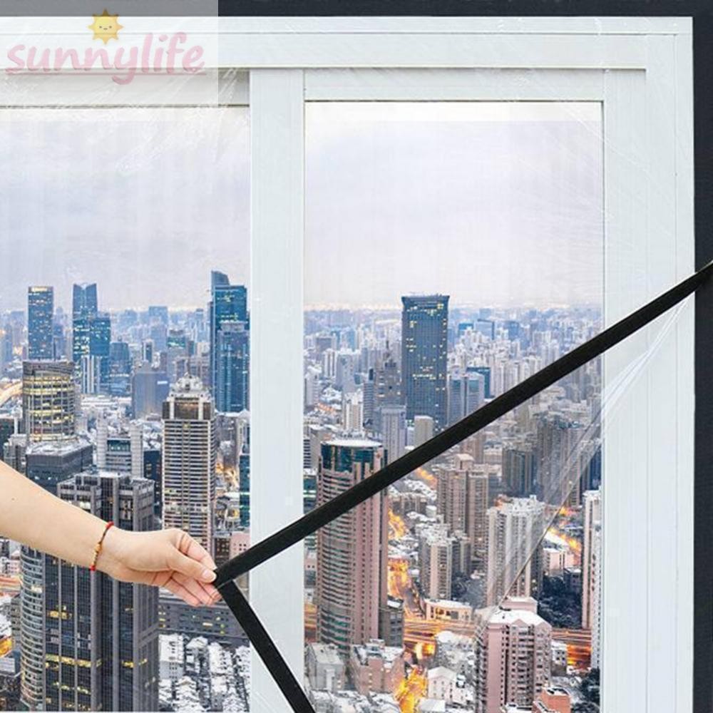 Transparent Window Sash Insulation Kit with Strong Adhesion and ...